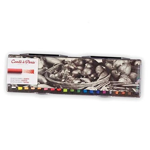Conté à Paris Soft Pastels with 20 Assorted Colors | eBay