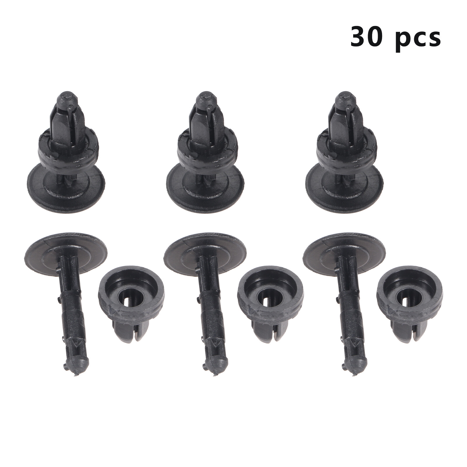 30Pcs Car Windscreen Cowl Panel Clip Push Type Retainer Fastener 91508 ...