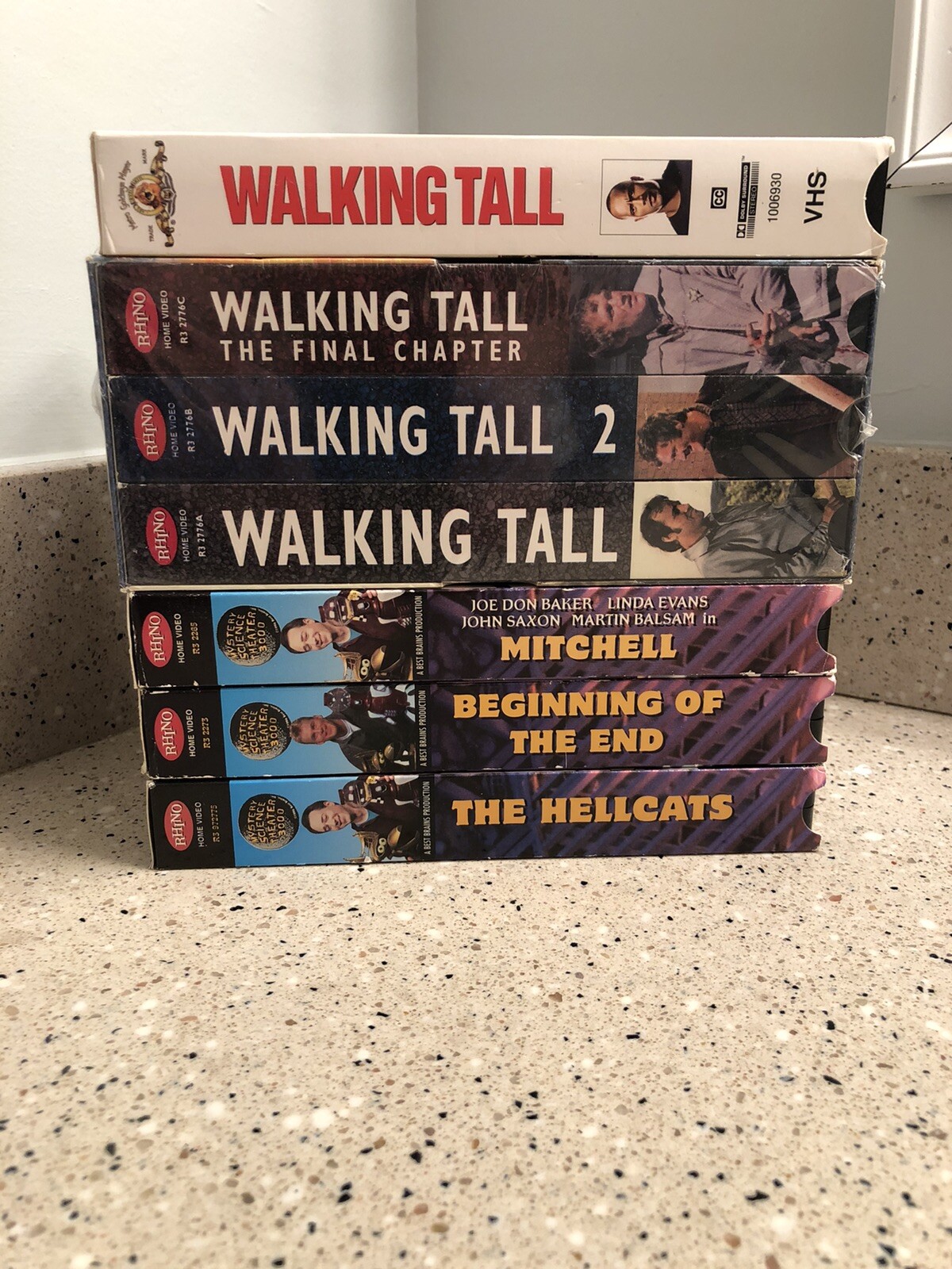 Walking Tall Trilogy VHS MST3K Mitchell Mystery Science Theater 3000 ...