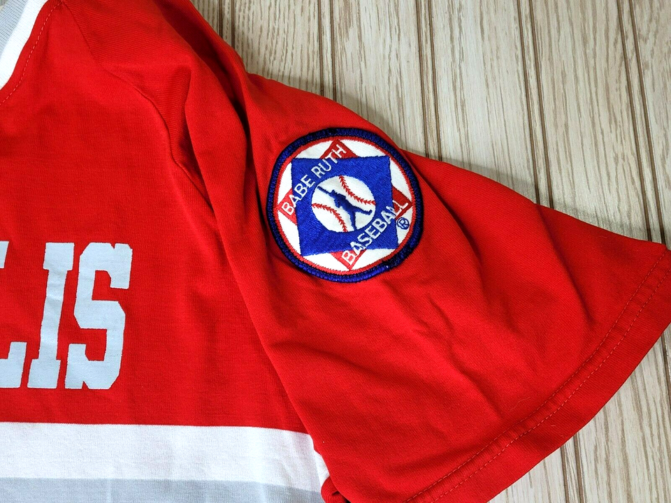 vtg 70s 80s Chehalis Babe Ruth Baseball Jersey Shirt Medalist Sand Knit ...