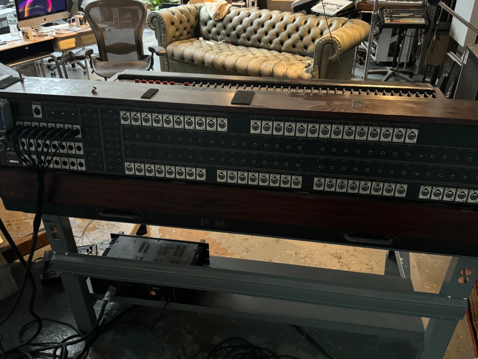 Yamaha PM2000 - 1970's Rosewood 32x8 Recording and Mixing Console | eBay