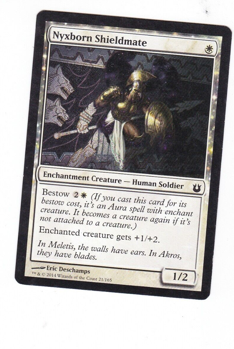 Nyxborn Shieldmate Born of the Gods White Magic the Gathering MTG x1 | eBay