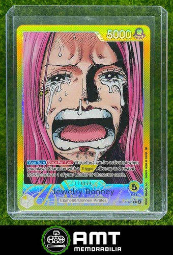 One Piece - Jewelry Bonney OP13-100 (Alt Art) - Leader - Carrying On ...