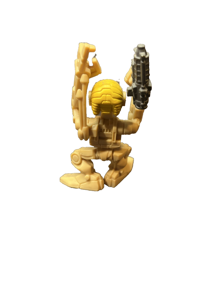 Hasbro Star Wars Galactic Heroes YELLOW TAN BATTLE DROID figure w/Arms ...
