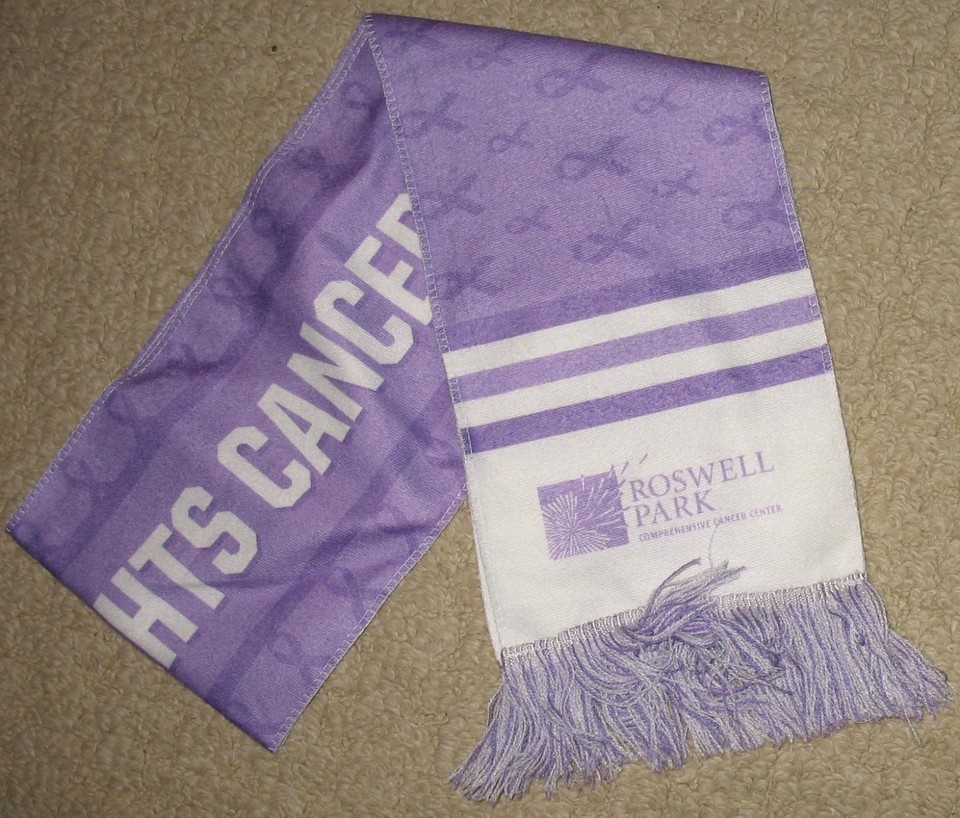 rare brand new Buffalo Sabres scarf NHL Hockey Fights Cancer Rasmus ...