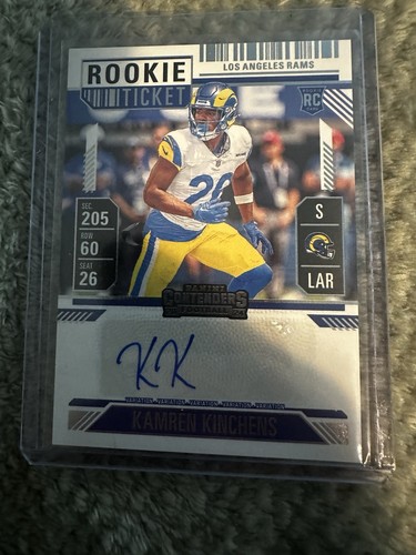 2024 Panini Contenders Football Rookie Ticket Auto Fotl Kamren Kitchens ...