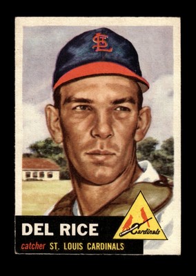 1953 Topps Set-Break # 68 Del Rice EX-EXMINT *GMCARDS* | eBay