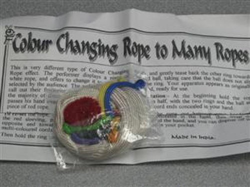 Color Changing Rope To Many Ropes - Magic Trick | eBay