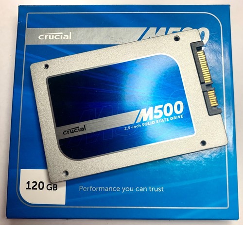 Crucial CT120M500SSD1 interne SSD 120GB 6,4 cm, 2,5", 256MB, SATA III ...