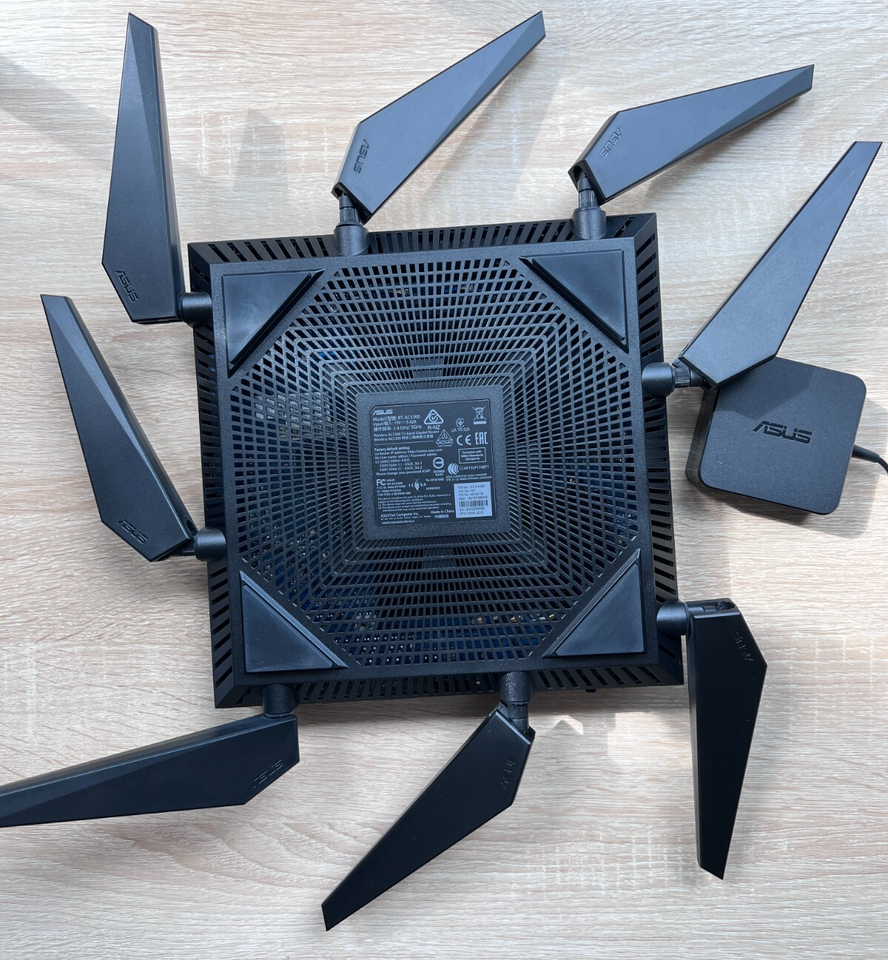 Asus RT-AC5300 Wireless Tri-Band Gigabit Router | eBay