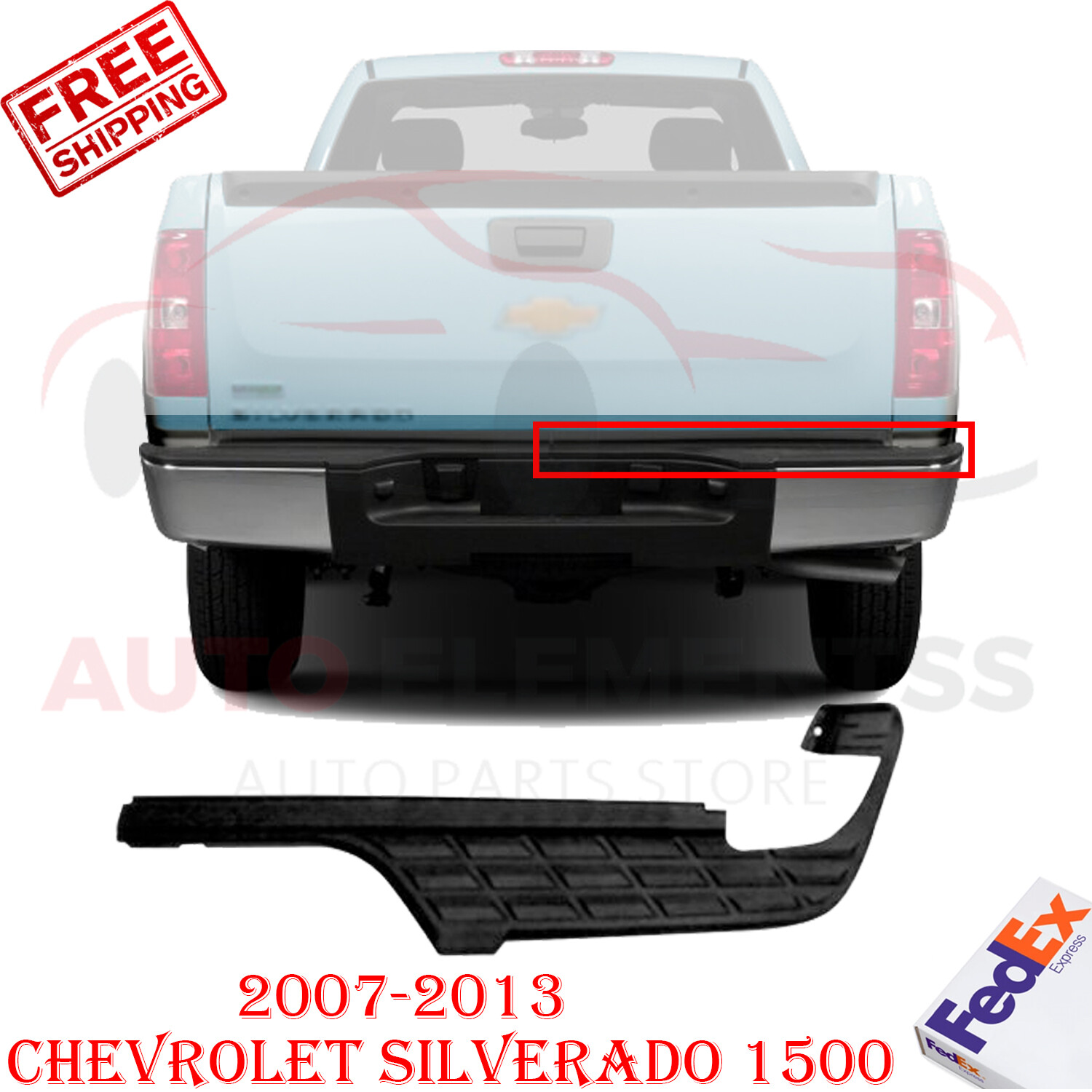 GM OEM Rear Bumper-step Pad Protector Cap 15607160 for sale online | eBay