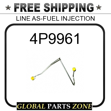 4P9961 - LINE AS-FUEL INJECTION 4P8581 4W1341 7C5161 7C5171 7W3791 ...