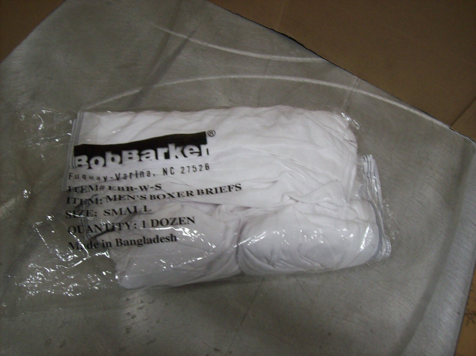 Bob Barker TWELVE PACK - ONE DOZEN of Men's Boxer Briefs - Size Men's ...