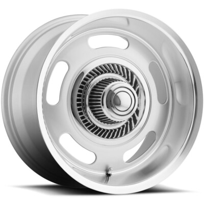 4 Wheels 18" Rally 18x8 5x114.3/5x120.65 Silver 0ET 78.1CB (RAL 880 ...