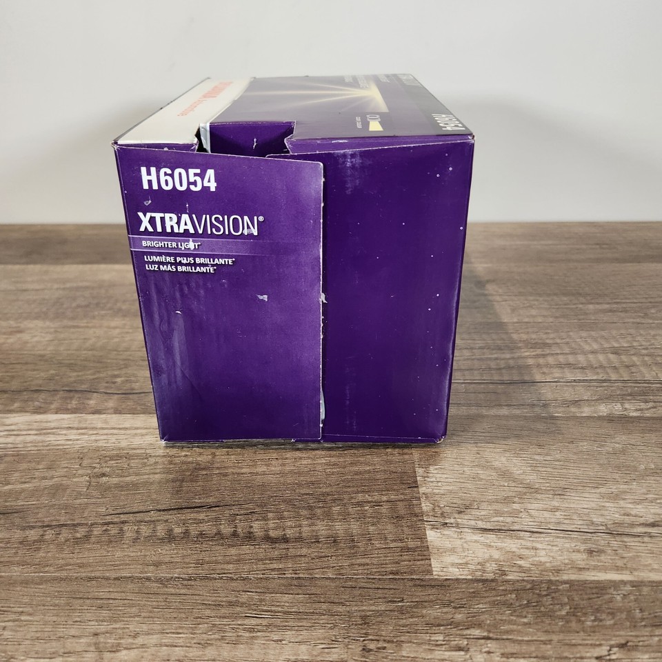Sylvania Xtravision H6054 Headlight New in box Brighter Light | eBay