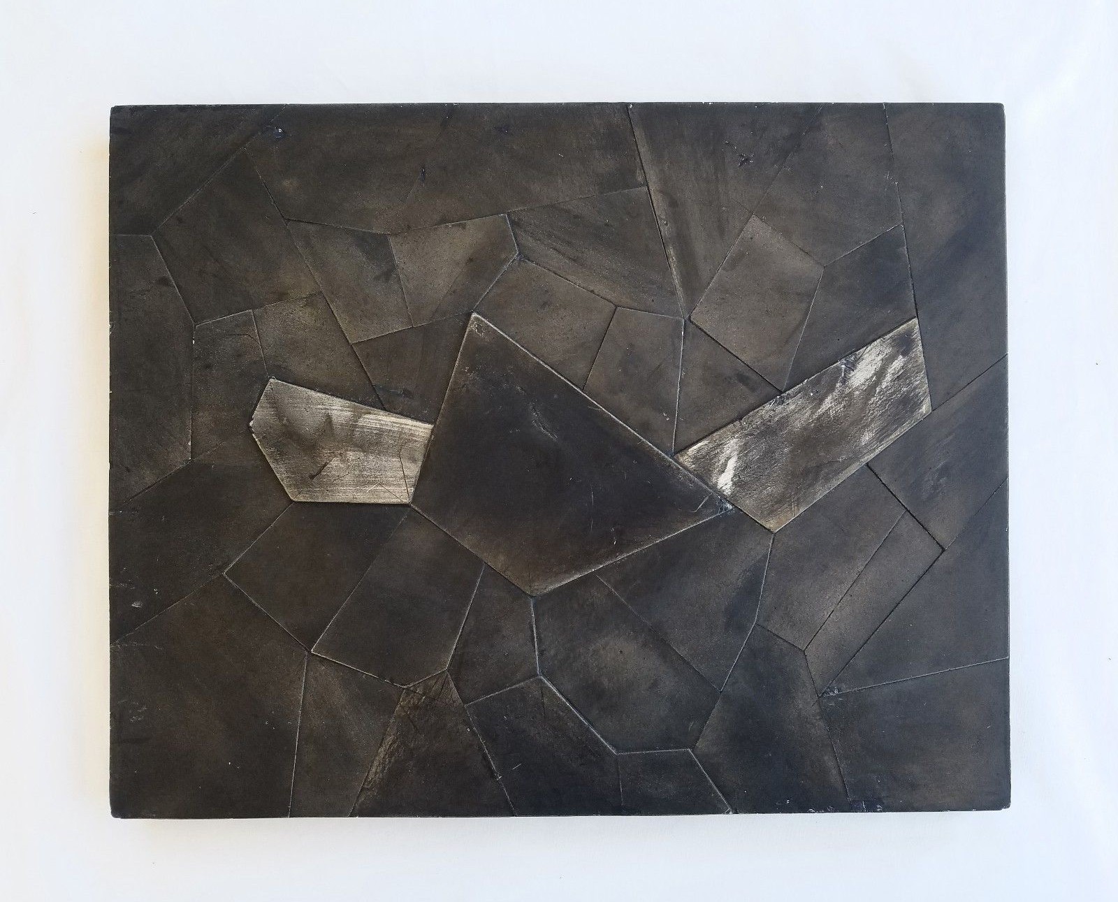 Attributed to Conrad Marca-Relli Oil/Metal Collage on Board 1988 | eBay