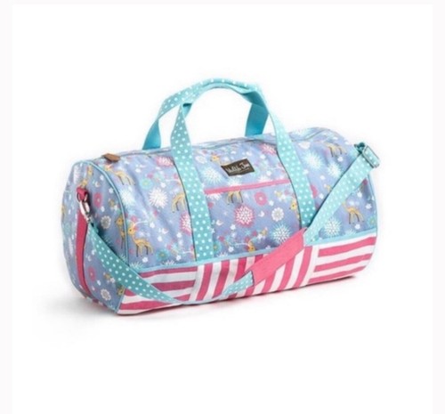 NWT Matilda Jane Girls Winter Fawn Duffel Bag Weekender Removable ...