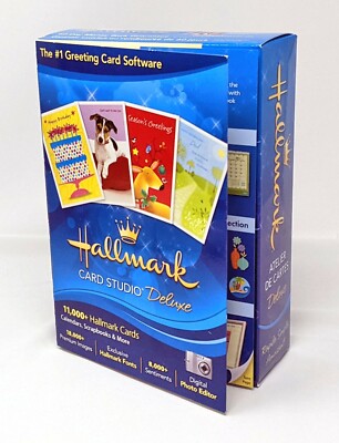 Hallmark Card Studio Deluxe 2016 ~ Greeting Card Software XP Vista 7 | eBay