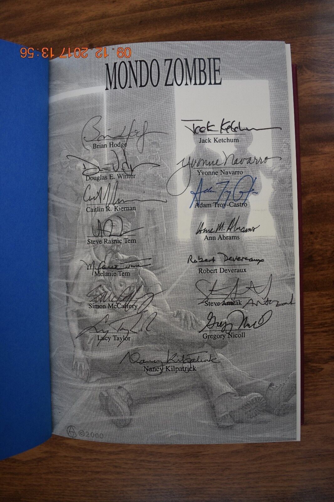 Mondo Zombie ed John Skipp S/L Slipcased Ketchum Kiernan Taylor Laymon ...