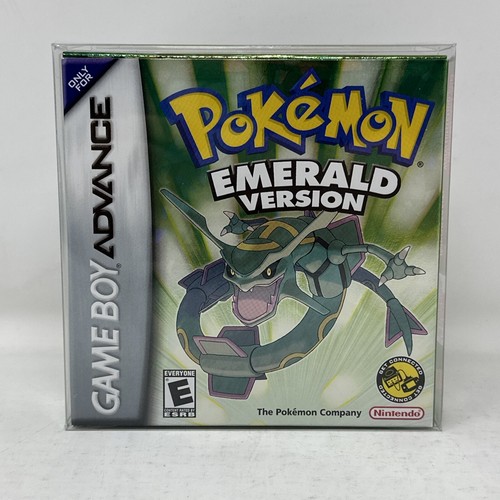 Pokemon Emerald Version Game Boy Advance GBA Complete in Box CIB VERY ...