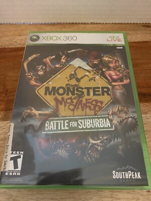 Xbox 360 Monster Madness Battle For Suburbia 612561700031 | eBay