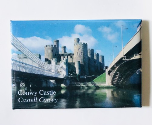 Conwy Castle Magnet Souvenir Travel Vintage Castell Conwy (K16) | eBay ...