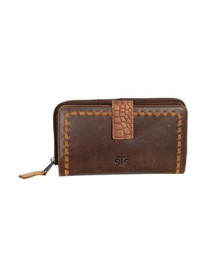 StS Ranchwear Western Wallet Womens Catalina Chelsea Brown STS63412 | eBay