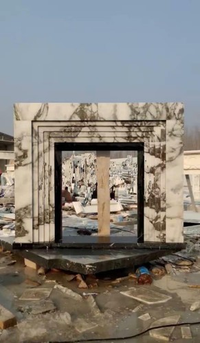 BEAUTIFUL ITALIAN ARABESCATO MODERN FIREPLACE MANTEL - MM2 | eBay