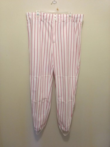 Wilson Mens Size X-Large Red Striped Baseball Pants | eBay