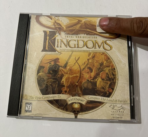 Total Annihilation: Kingdoms (PC, 1999) CD ROM Epic campaign to conquer ...
