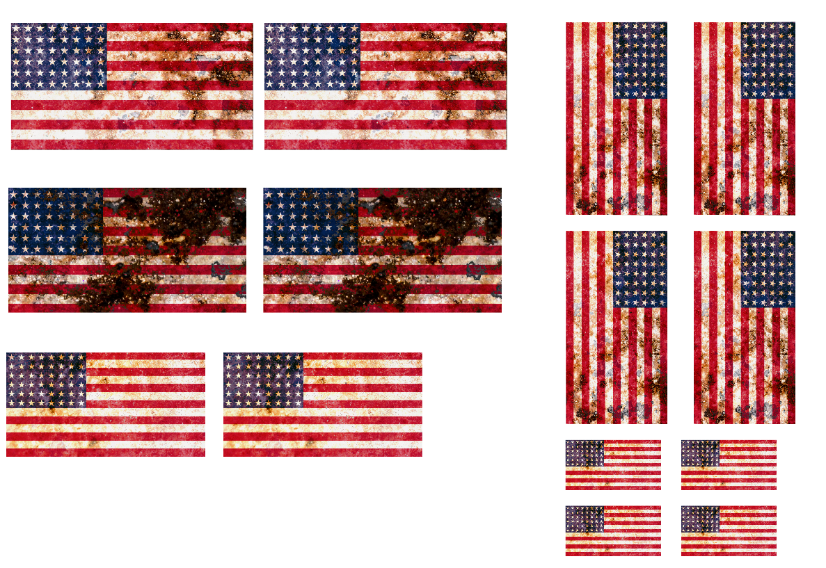 1:35 WW2 American flags on 100% cotton model/diorama set 6 | eBay