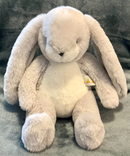 Bunnies by the Bay 12" Little Nibble Bunny Rabbit Soft Gray Plush Baby ...