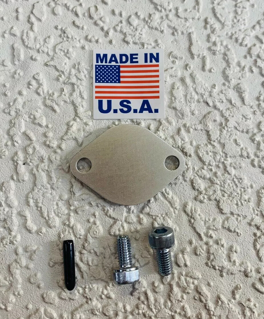 Suzuki LT80 LT-80 KFX80 Oil Injection Block off Plate USA MADE Small ...