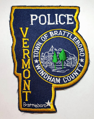 Brattleboro Vermont Police Patch - FREE Tracked US Shipping! | eBay