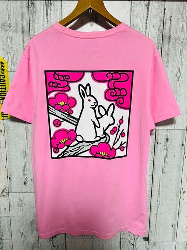 FR2ume Hanafuda Card Logo Bunny Rabbit T-shirt Japanese size L Used | eBay