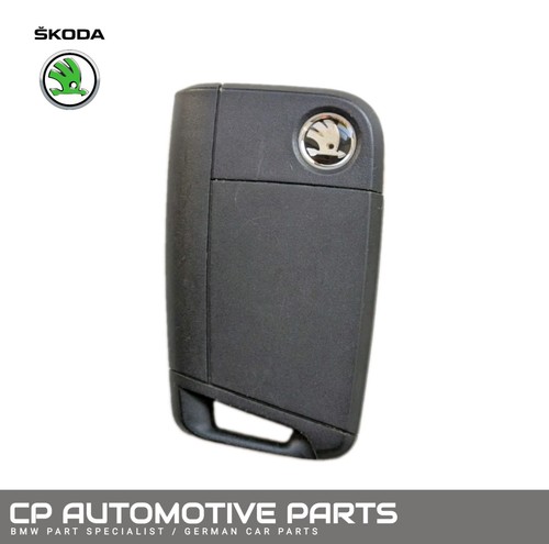 GENUINE SKODA 3 BUTTON REMOTE FLIP KEY FOB TESTED 6V0959752D | eBay UK