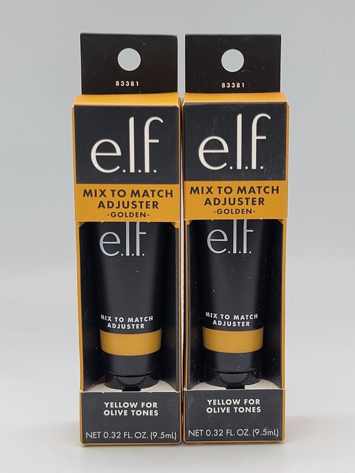 E.L.F. Elf Mix to Match Adjuster Golden Yellow for Olive Tones .32 fl ...