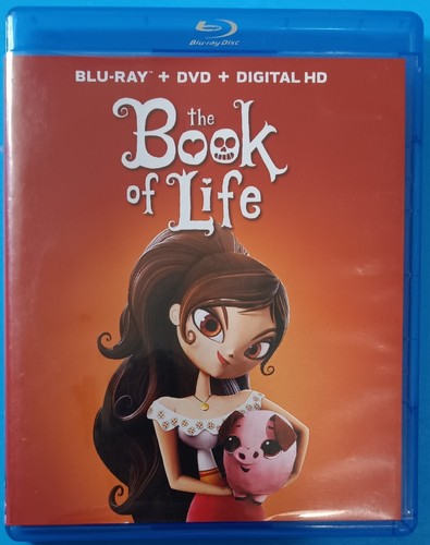 The Book Of Life Blu-ray - DVD - Very Good - Zoe Saldana,Channing Tatum ...
