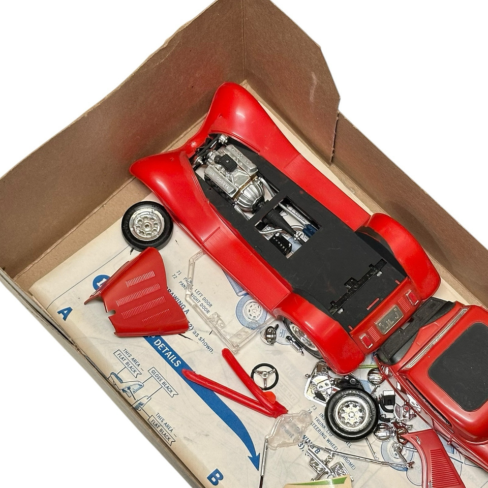 REVELL LIL JOHN BUTTERA'S CHOPPED '34 FORD COUPE MODEL KIT 1:25 | eBay