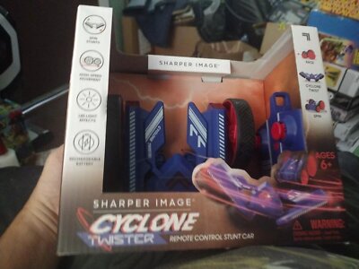 Sharp Image of Cyclone Twister Remote Control Stunt- Racing Cyclone ...