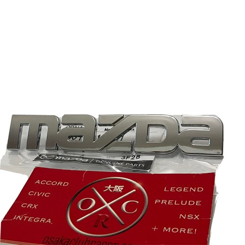 New Genuine OEM 1990-97 Mazda Miata Rear Emblem MX-5 Badge 92 93 94 95 ...