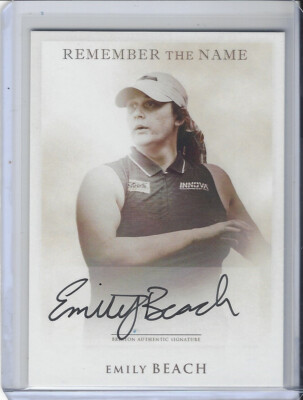 2023 Brixton Disc Golf Emily Beach 7 Remember The Name Autograph Ebay