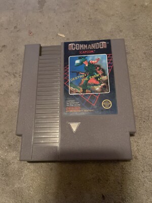 Commando: Destroy The Enemy Army NES Nintendo Cartridge 13388110018| eBay