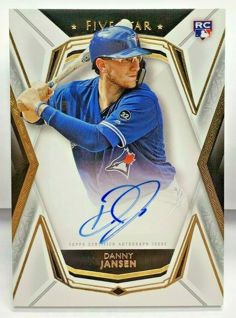 Danny Jansen 2019 Topps Five Star RC on-card Autograph Auto SP #FSA-DJ ...