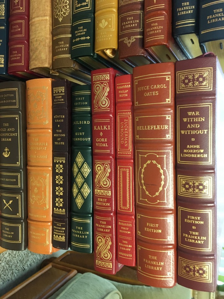 SELECT ONE Franklin Library First Edition Society LEATHER GOLD GILT ...
