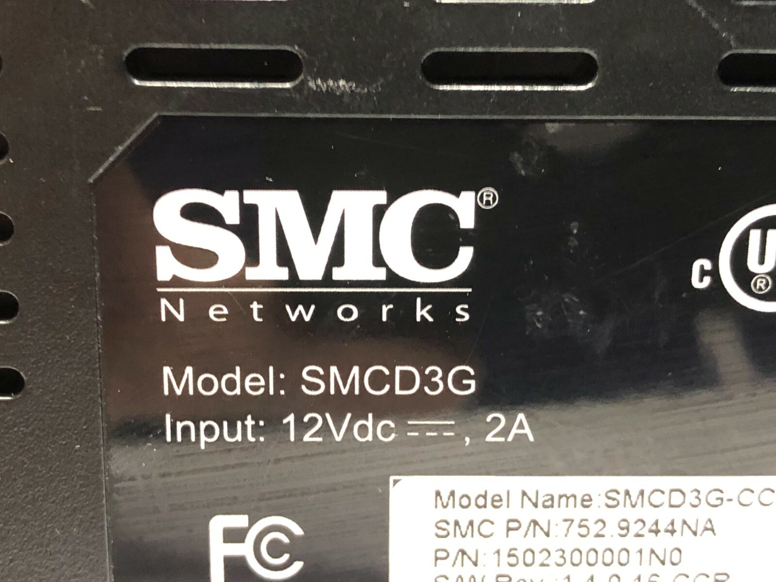 SMC Networks SMCD3G-CCR DOCSIS 3.0 Business IP Modem Gateway **READ ...