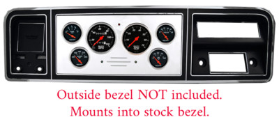 73 74 75 76 77 78 79 Ford Truck Billet Aluminum Gauge Panel Dash Insert ...