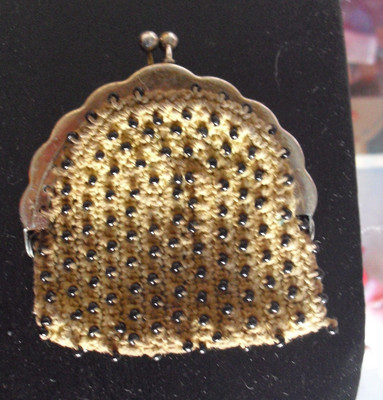 Unique Vintage 1950s Japan Cloth Beaded Change Purse LOOK | eBay