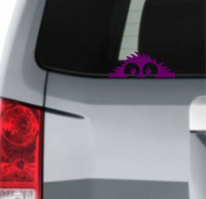 Peeking Monster Vinyl Decal Sticker Car SUV Truck Window Wall Tablet ...