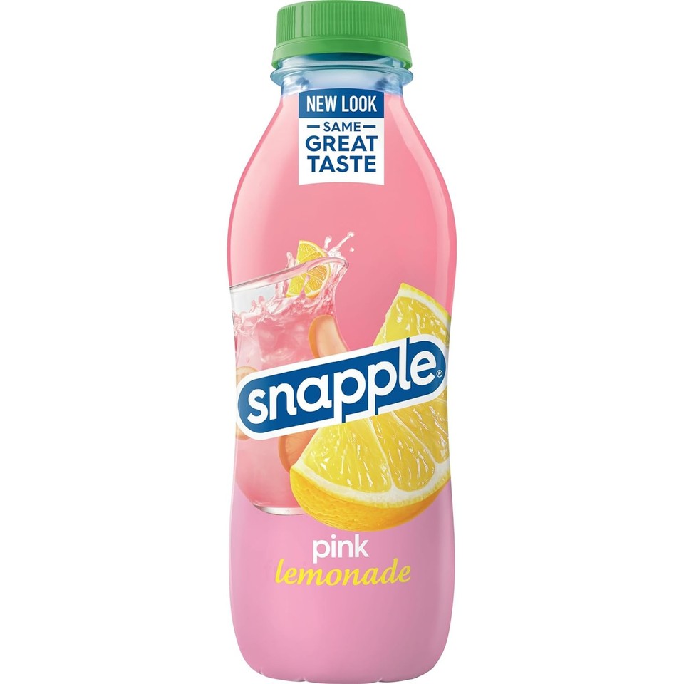 Snapple 12-Pack Pink Lemonade 16oz Bottles Refreshing Drink | eBay